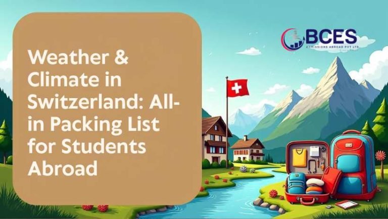 Weather and Climate in Switzerland with Packing List for Students | BCES